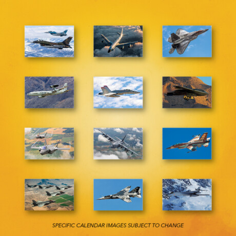 Custom Imprinted Military Jets Calendar - Mighty Calendars