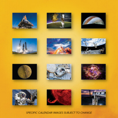 Custom Imprinted Space Calendars - Space & Earth - Mighty Calendars